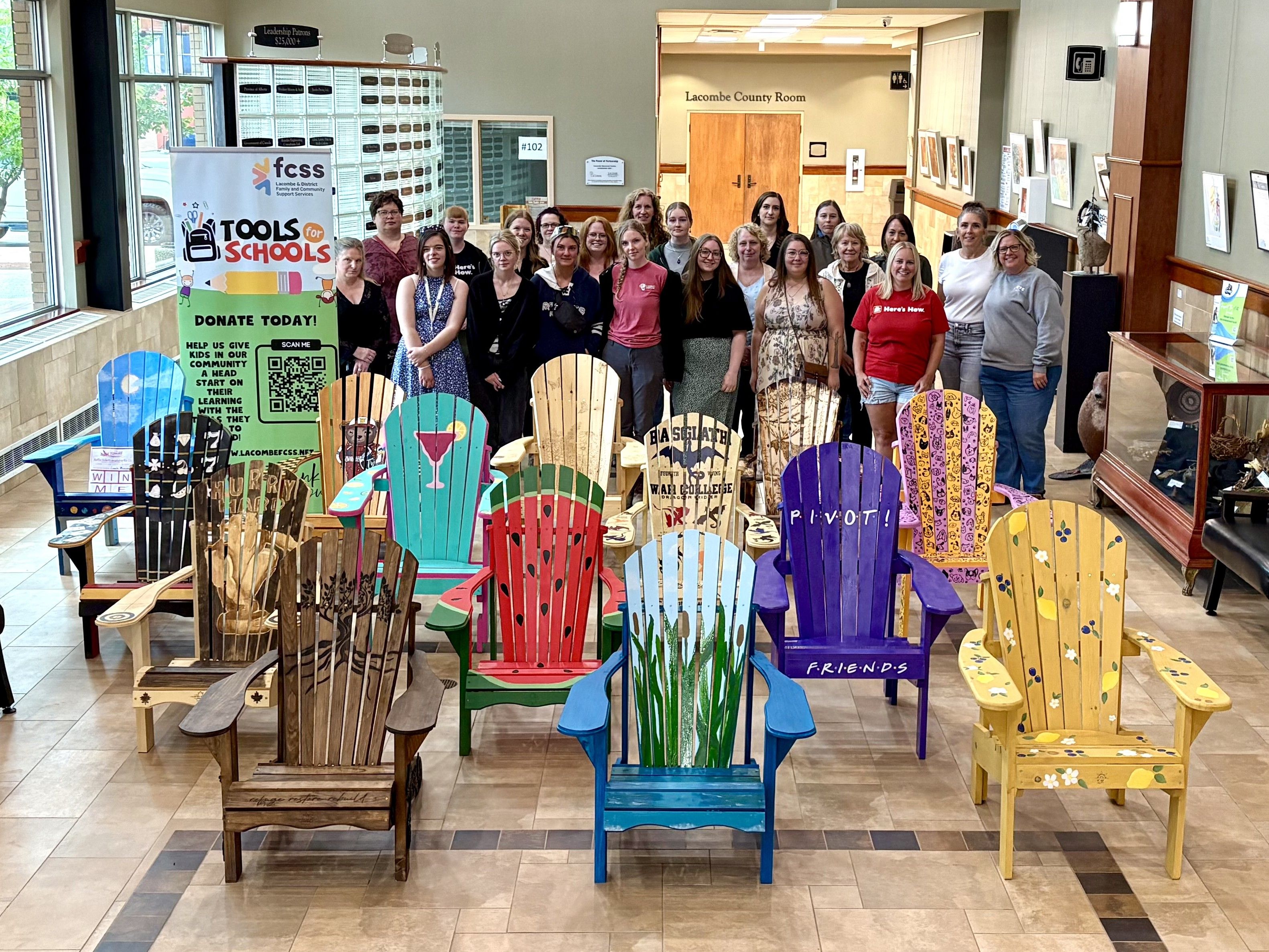7th annual Chairs for Charity raises $6,350 for Tools for School ...