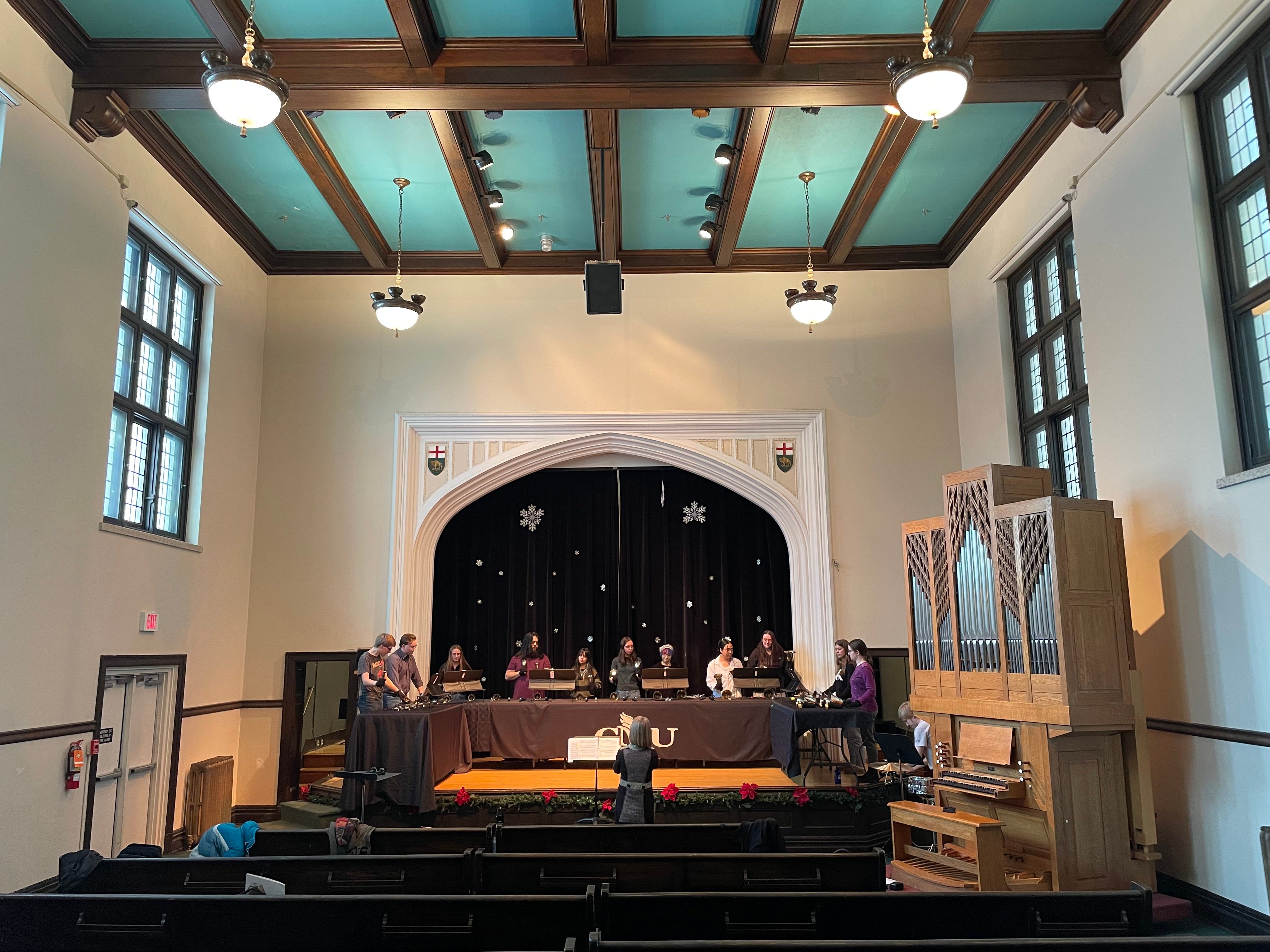 Sounds of the season ring through CMU Handbell Ensemble - Classic107 ...