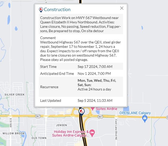 Airdrie traffic disruptions begin today: What you need to know ...