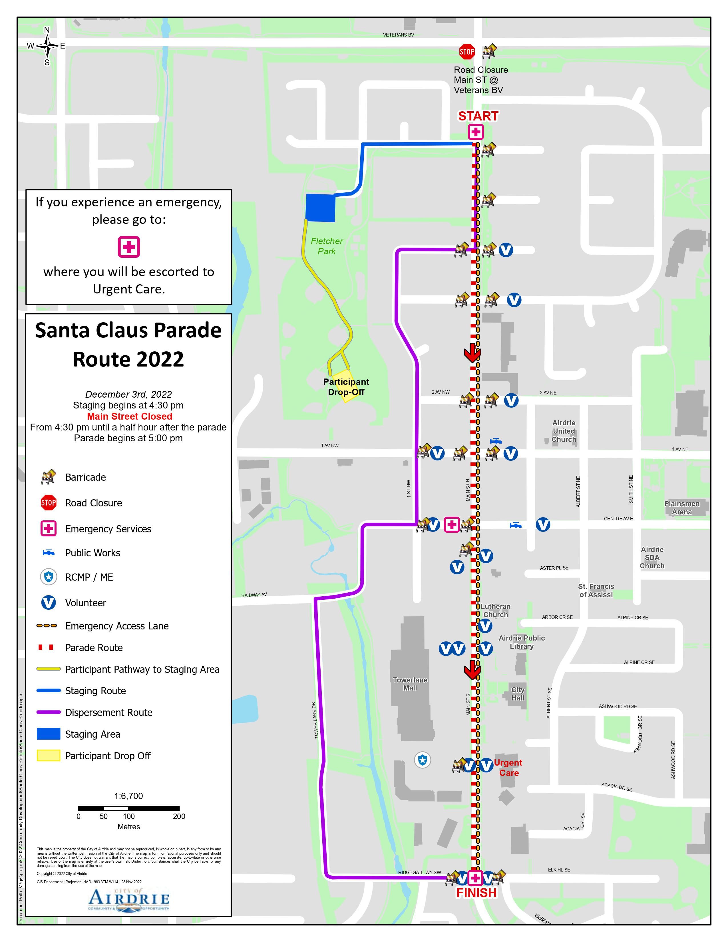 2023 Santa Claus Parade route revealed - DiscoverAirdrie.com - Local ...