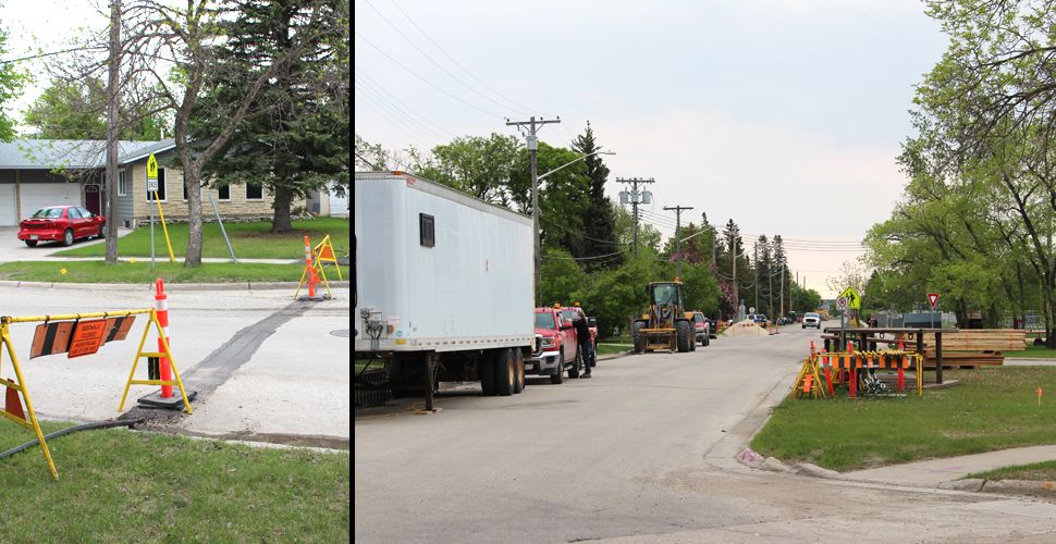 Construction underway on summer roadwork projects in Steinbach ...