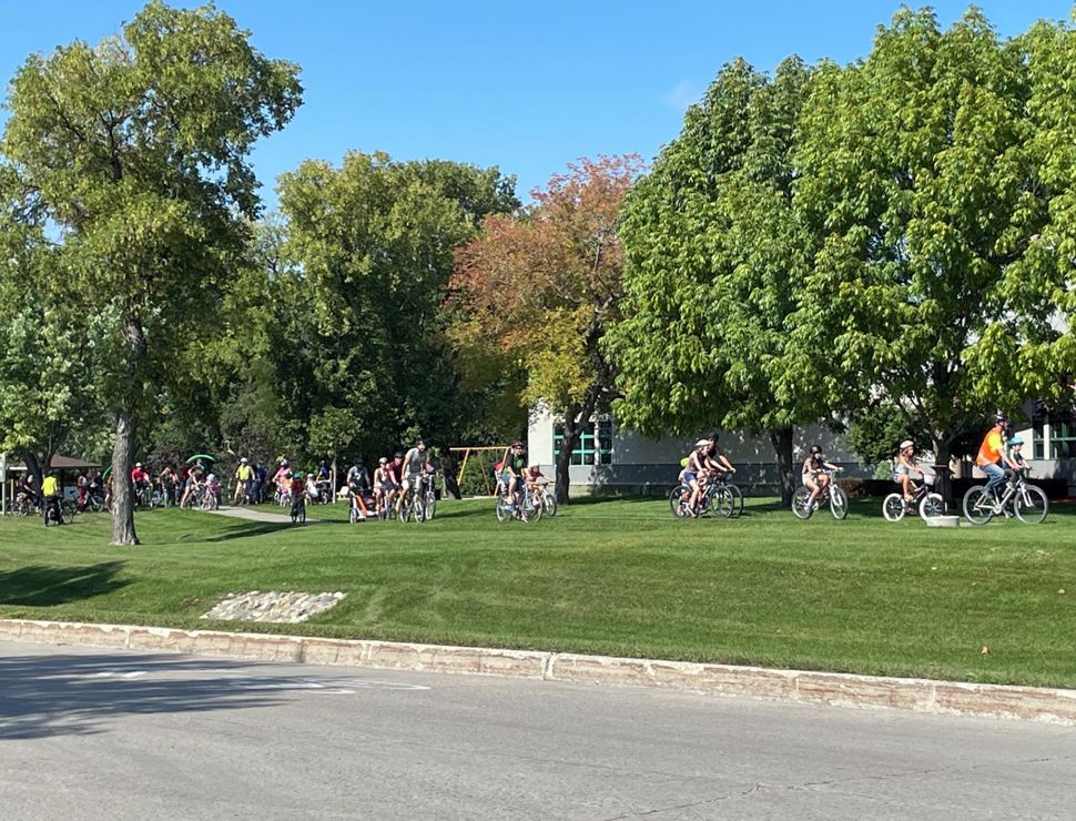 Family Bike Jam draws a crowd for a fun group ride in Steinbach ...