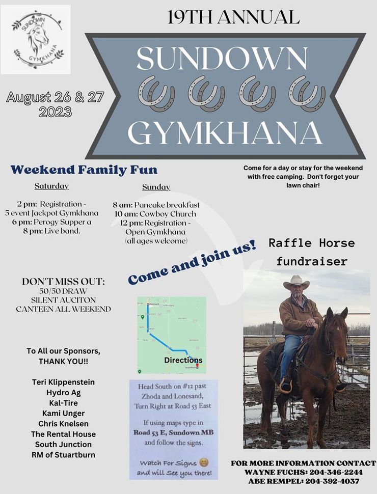 19th annual Sundown Gymkhana, free fun for the whole family ...
