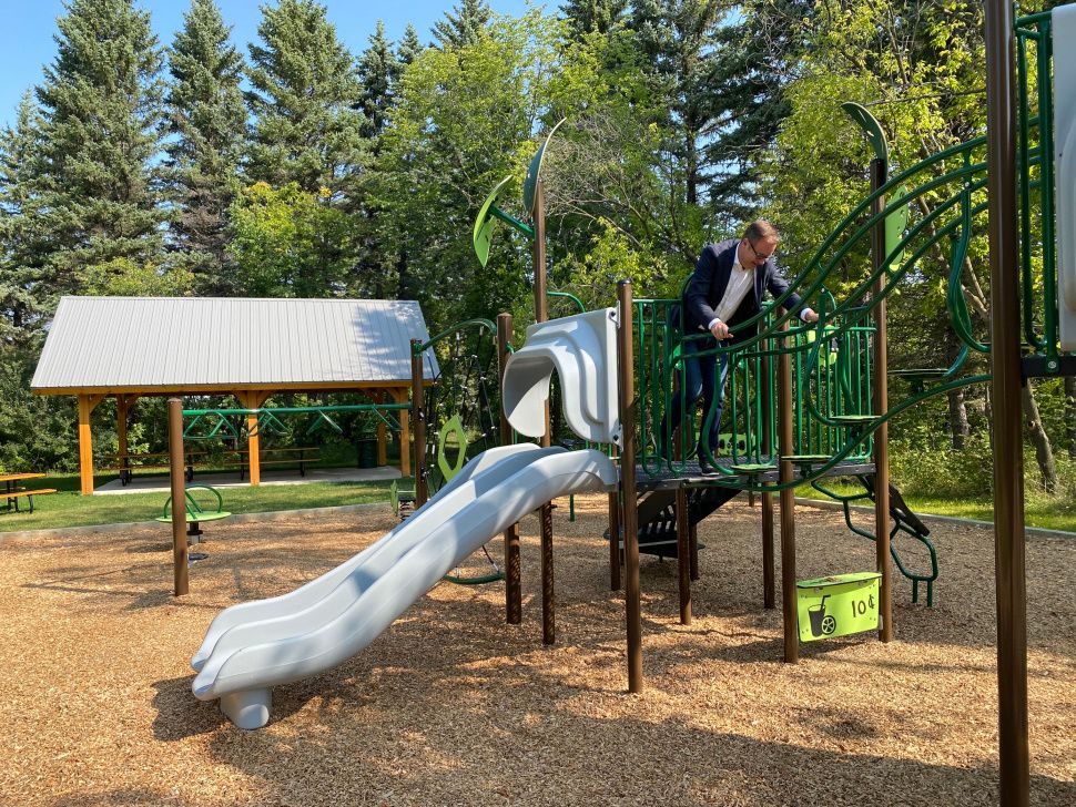 Chris Goertzen pleased to have park named after him - SteinbachOnline ...