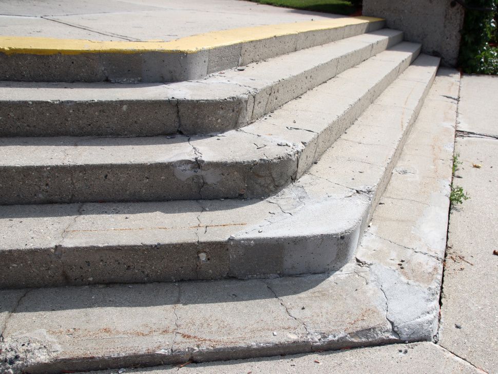 Front steps at City Hall to be good as new in 2 weeks - SteinbachOnline ...