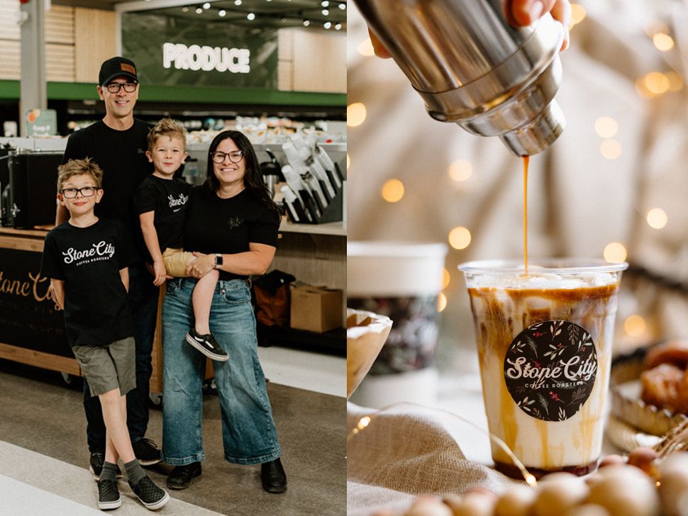 Stone City Coffee Roasters showing Christmas spirit with popular ...