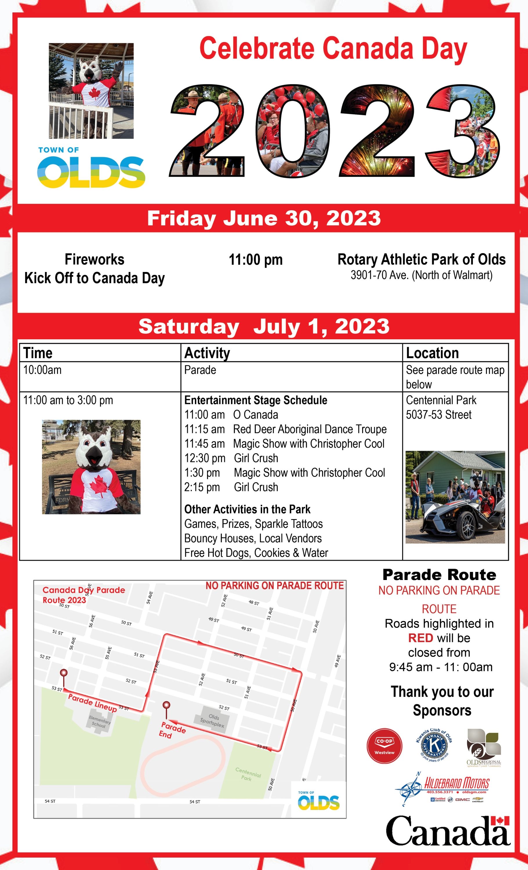 Countdown to Canada Day: what do other towns have planned ...