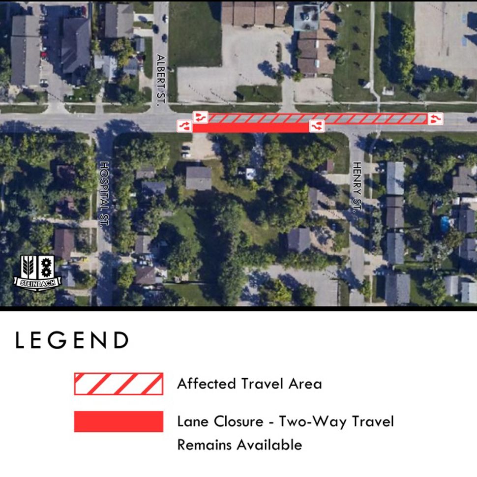 Loewen Boulevard lane closure begins Monday - SteinbachOnline.com ...