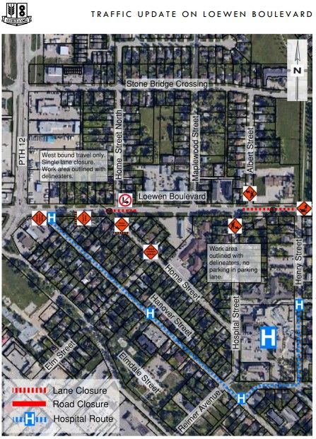 More changes to traffic flow on Loewen Boulevard - SteinbachOnline.com ...