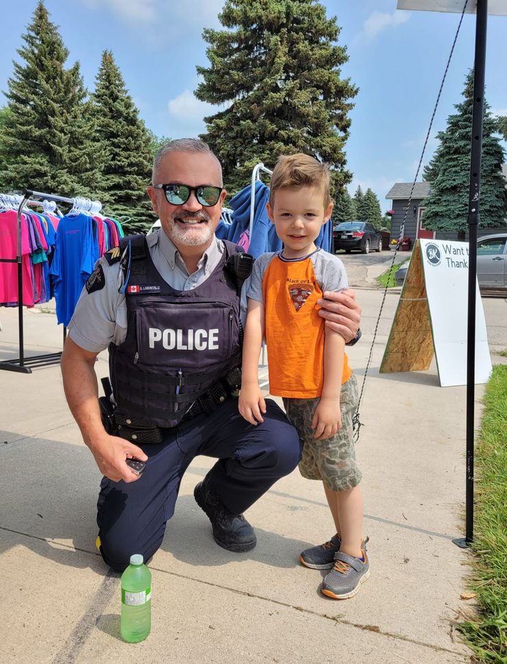 Record breaking donation from Brooke and Koda’s Iced Tea Stand ...