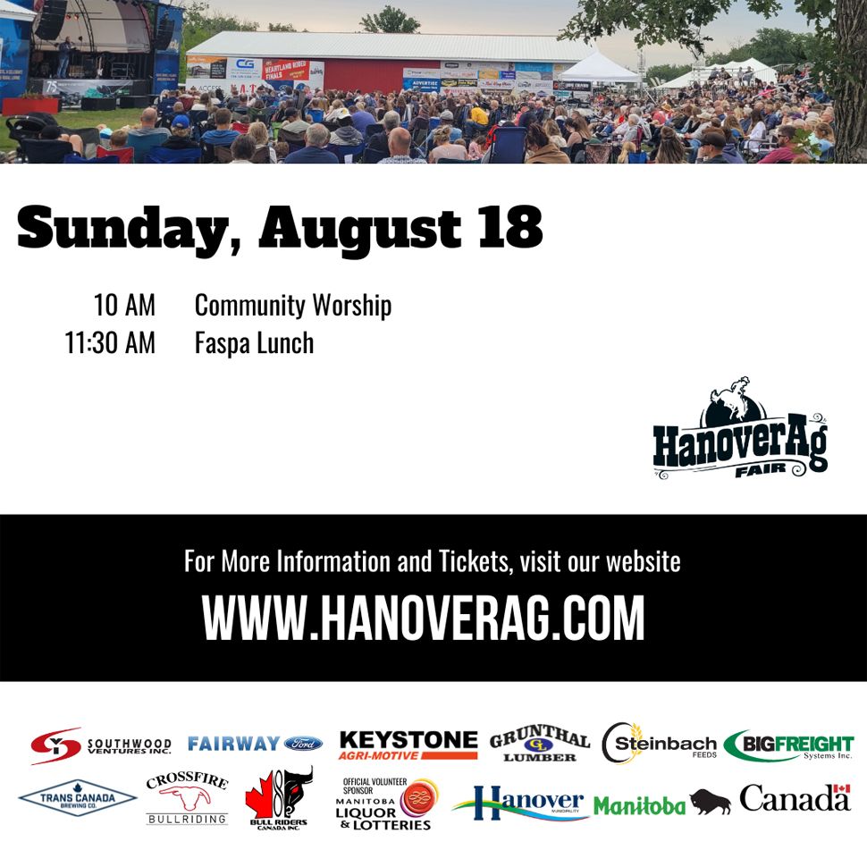 Hanover Ag Fair happening this weekend - SteinbachOnline.com - Local ...
