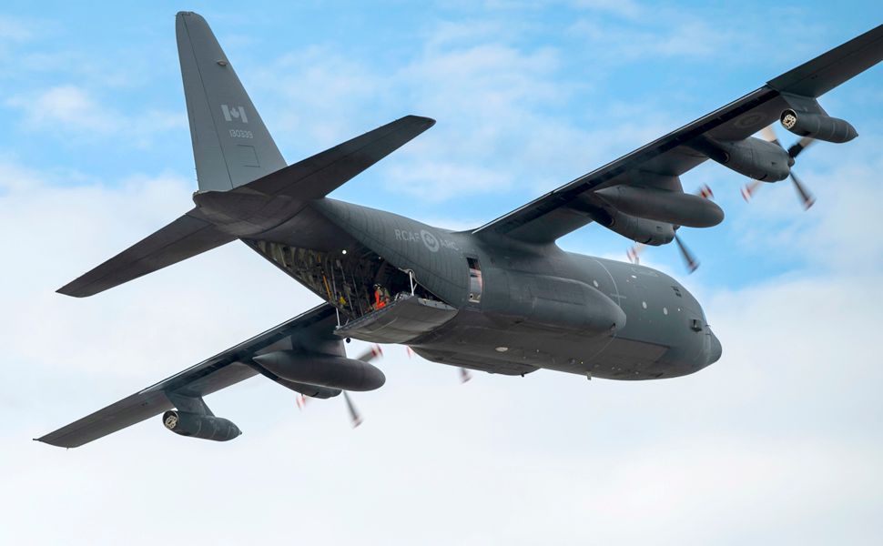 RCAF Hercules to fly over Niverville Tuesday as part of day camp ...