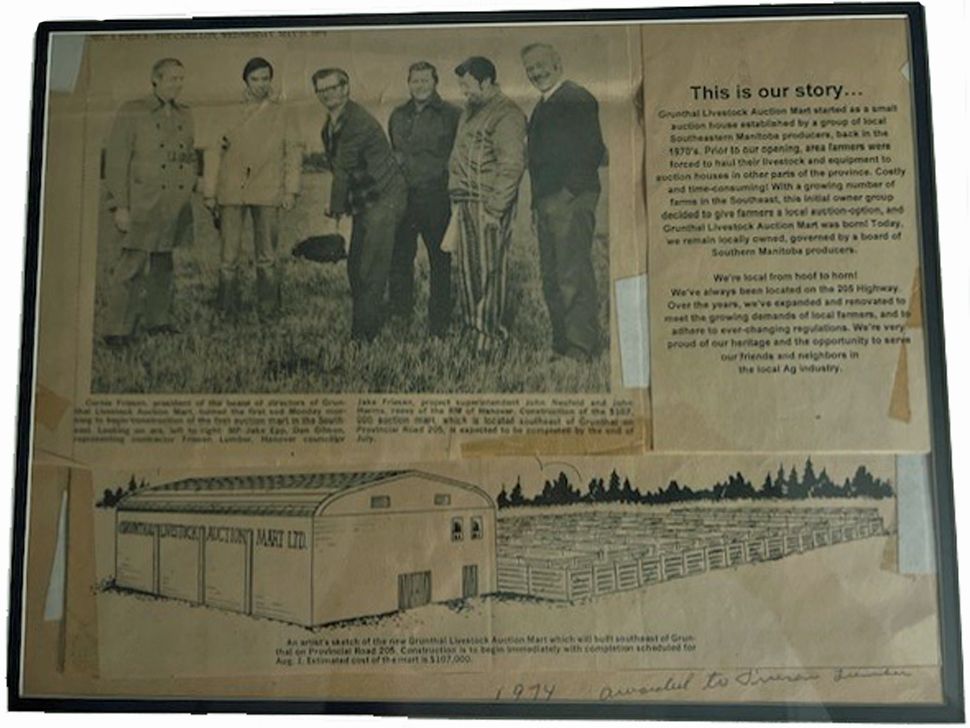 Grunthal Livestock Auction Mart celebrating 50 years of sales ...