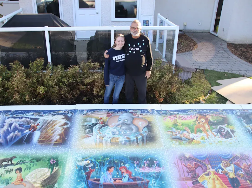 Puzzle enthusiast triumphs over 40,000-piece challenge ...