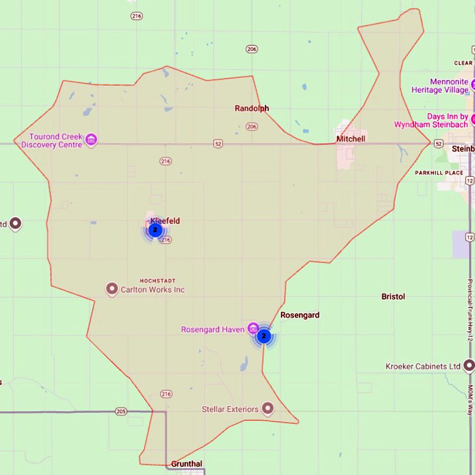 Planned power outage announced for Grunthal, Kleefeld and Mitchell ...