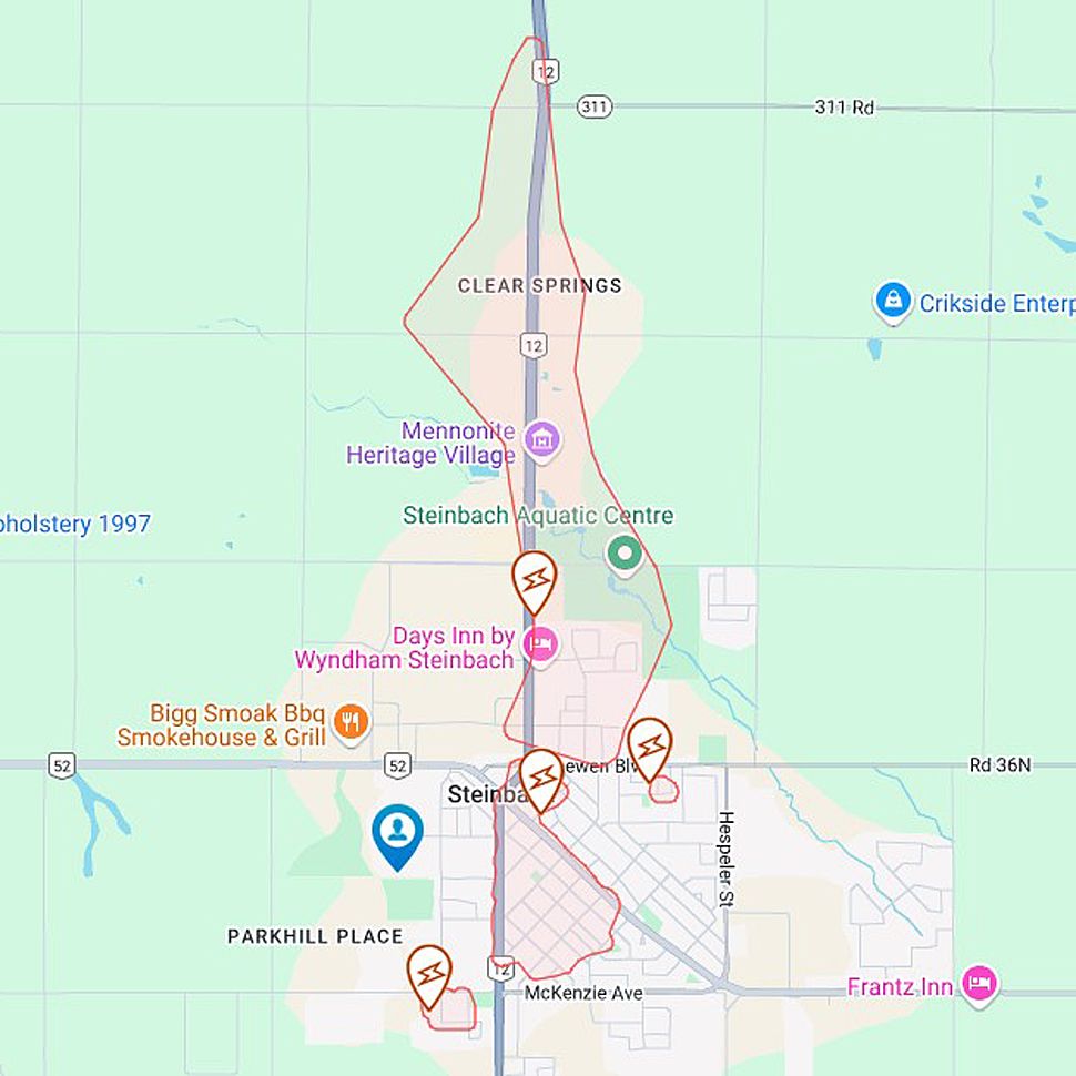 Friday morning power outage in downtown Steinbach affects 700 customers ...