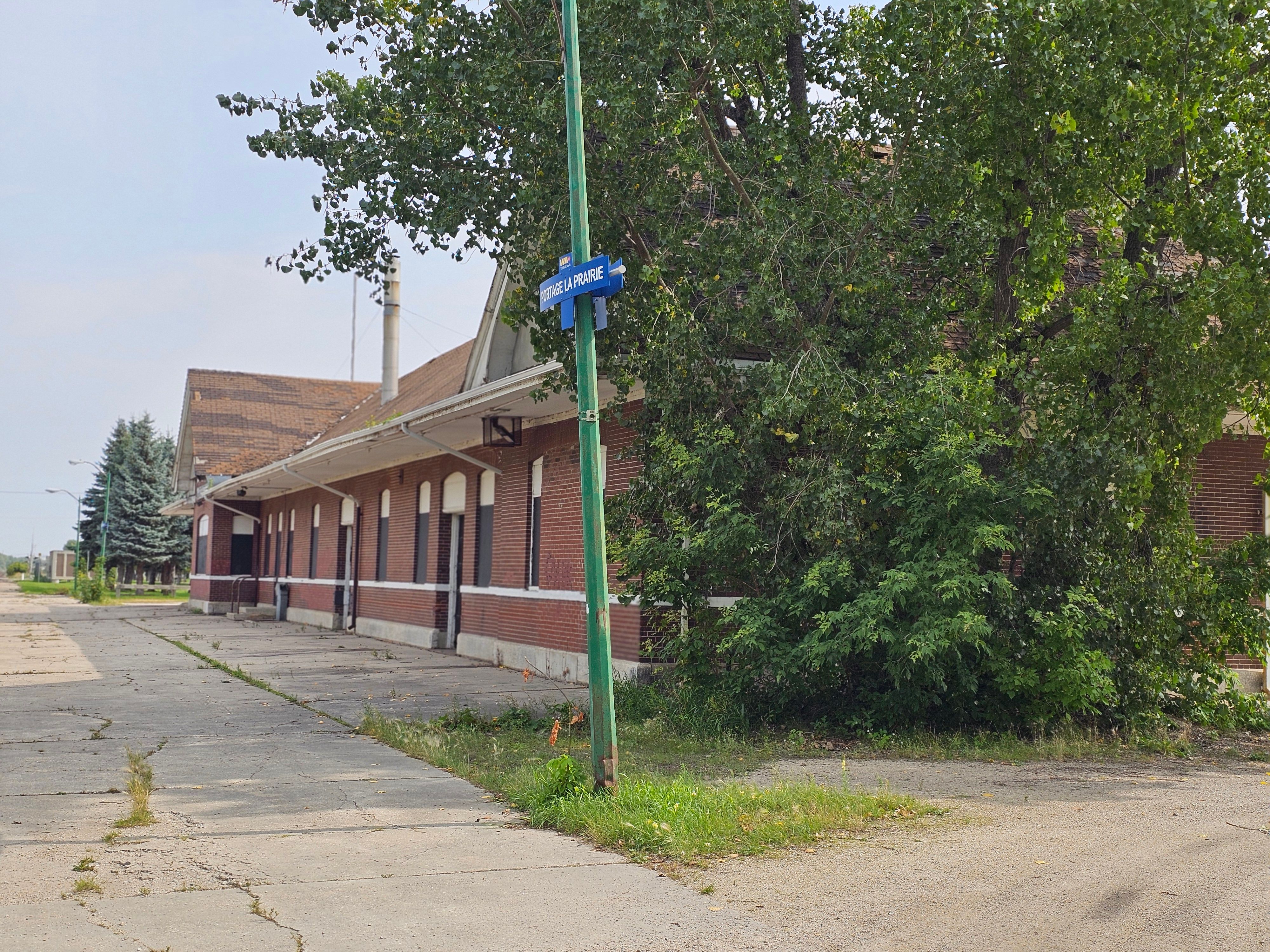 Portage la Prairie train station stands as a quiet sentinel to a ...