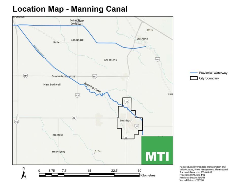 Hanover not interested in maintenance of Manning Canal ...