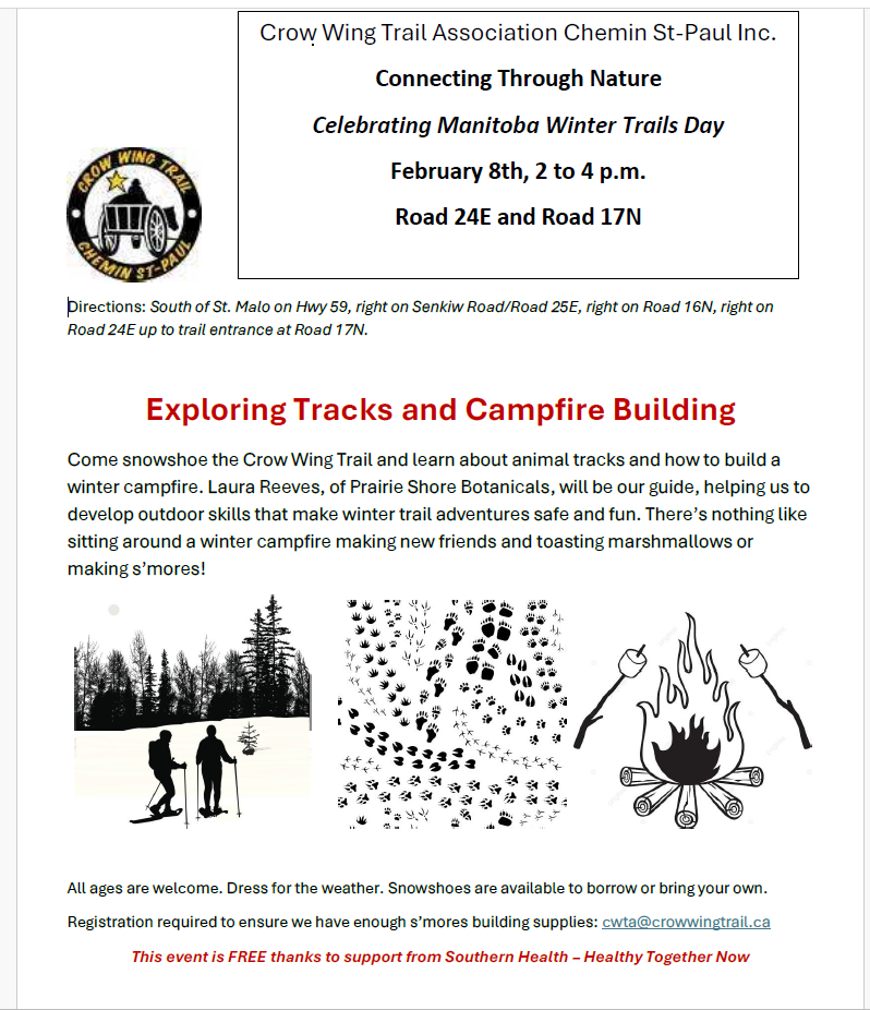Local trail to have animal tracking and 's'more' for Winter Trails Day ...