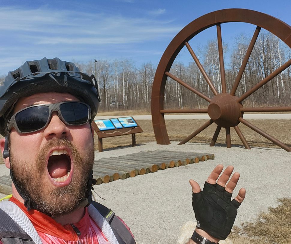 Cycling fundraiser for the Dawson Trail Museum pedaling up ...