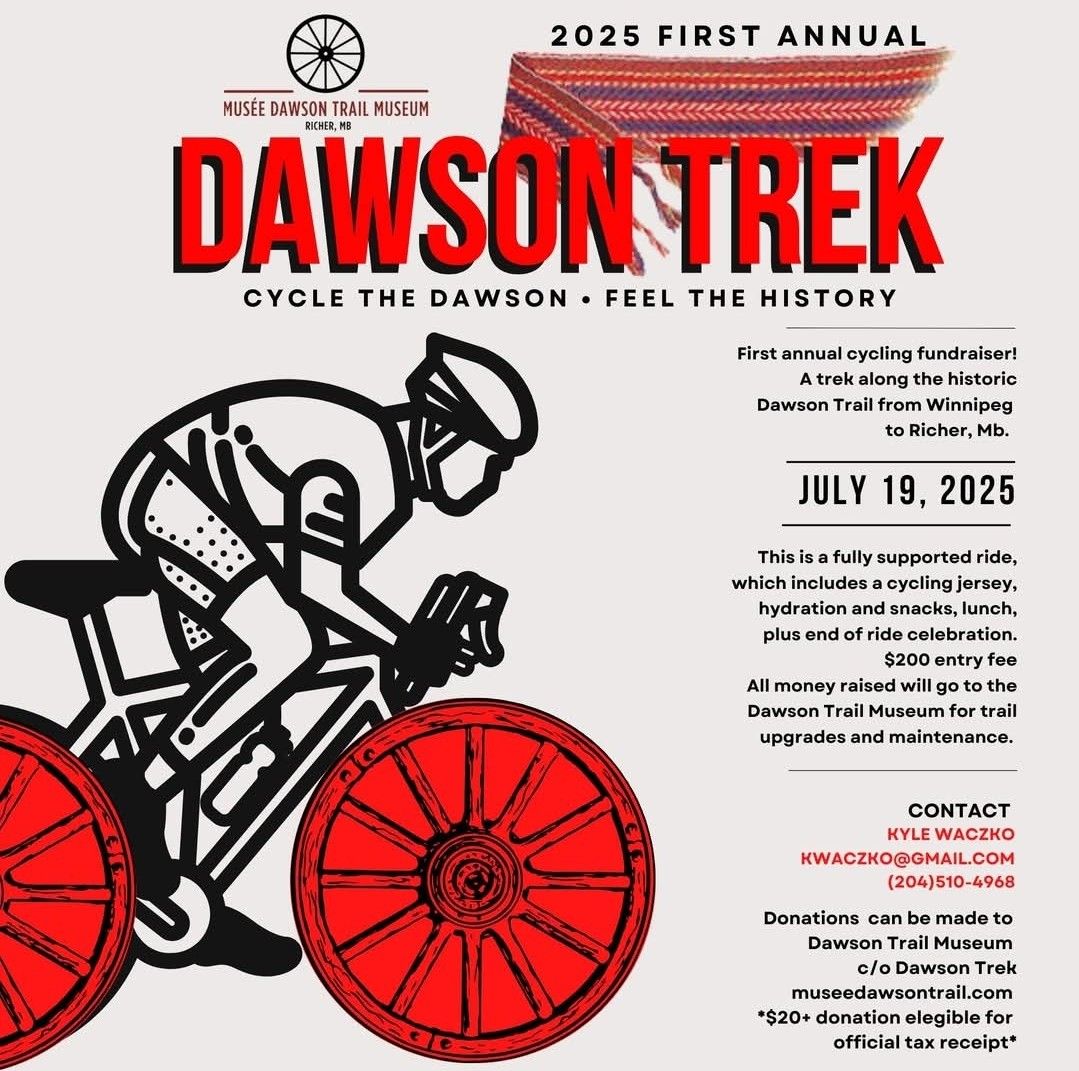 Cycling fundraiser for the Dawson Trail Museum pedaling up ...