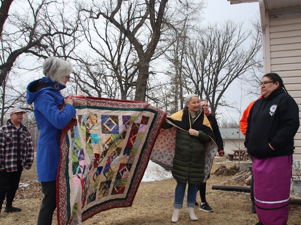 Minister Nahanni Fontaine visits El'dad Ranch to see benefits of the ...