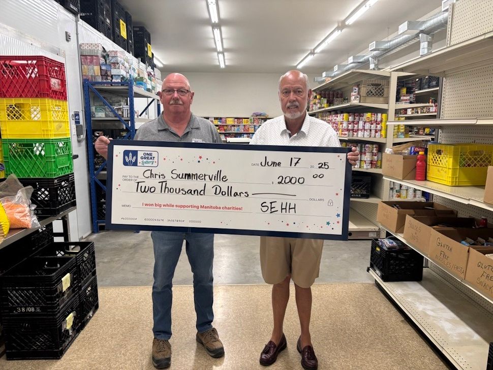 Ken Dyck discusses donation needs and One Great Lottery win ...