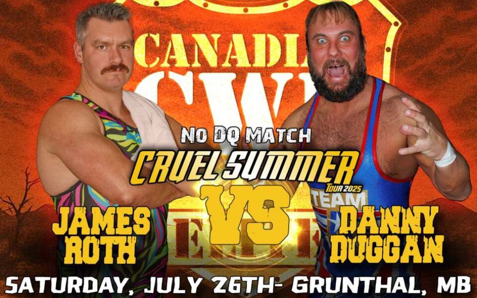Canadian Wrestling's Elite bringing the heat to Grunthal with "Cruel ...