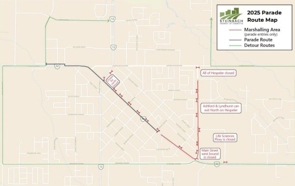 Steinbach Chamber highlights route, safety, and spirit of Pioneer Days ...