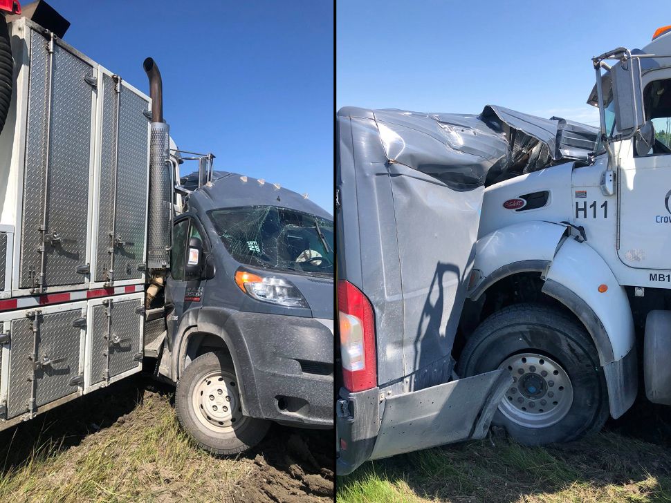 Drivers walk away from Highway 59 collision - SteinbachOnline.com ...