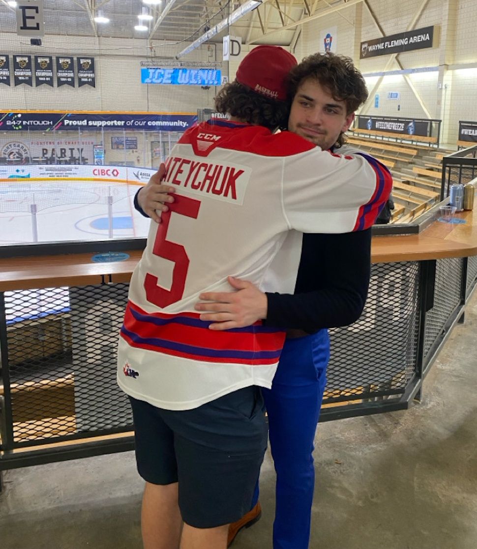Proud moment for Dominion City as Mateychuk returns to Manitoba ice ...