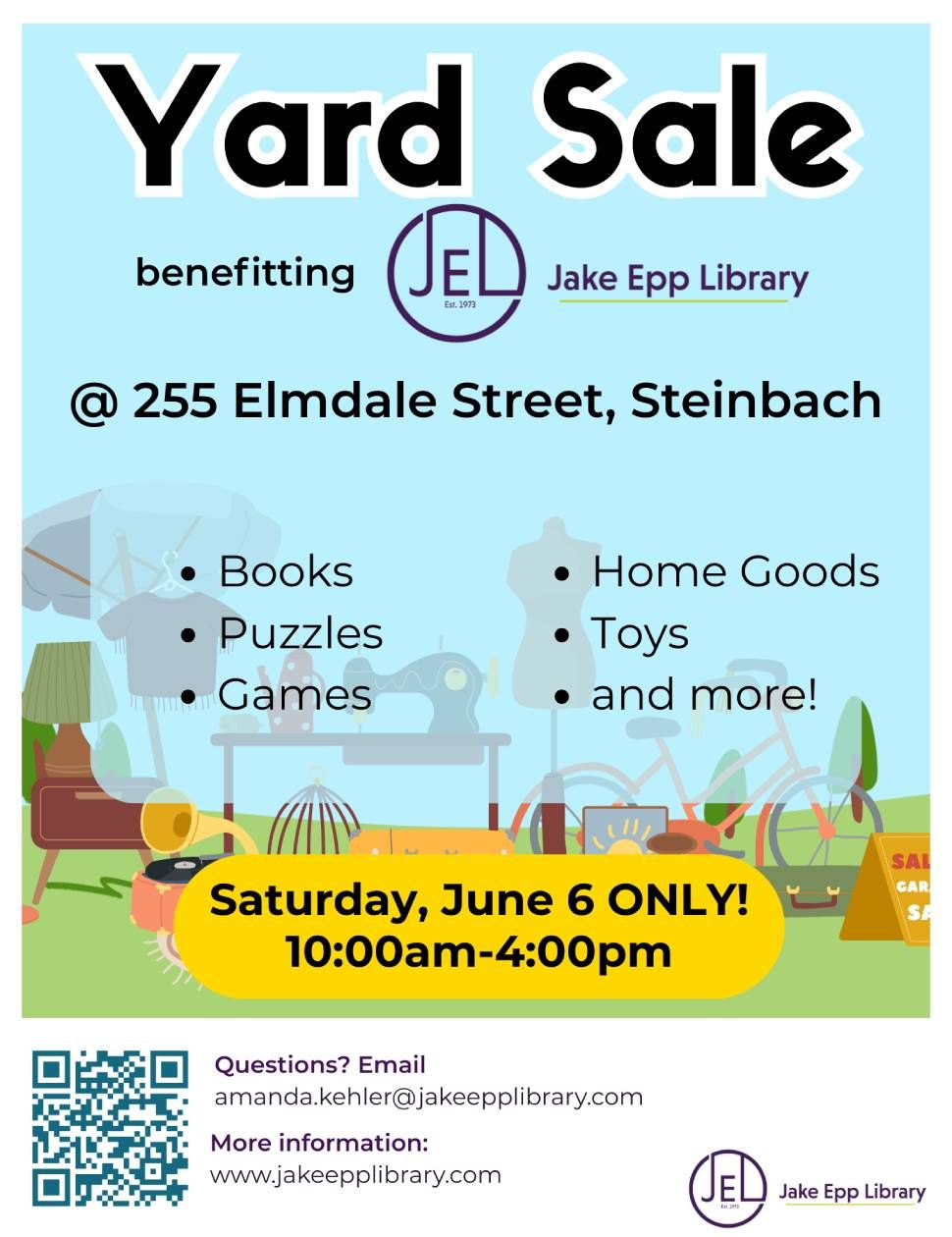 Books and so much more: Jake Epp Library fundraiser - SteinbachOnline ...
