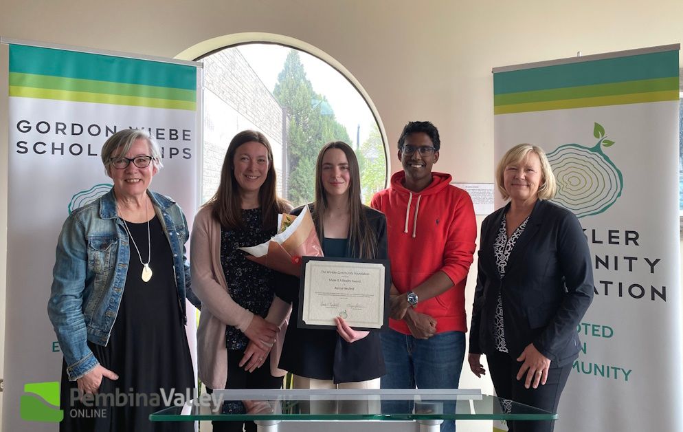 2024 Gordon Wiebe Make It a Reality winner, a true overcomer ...