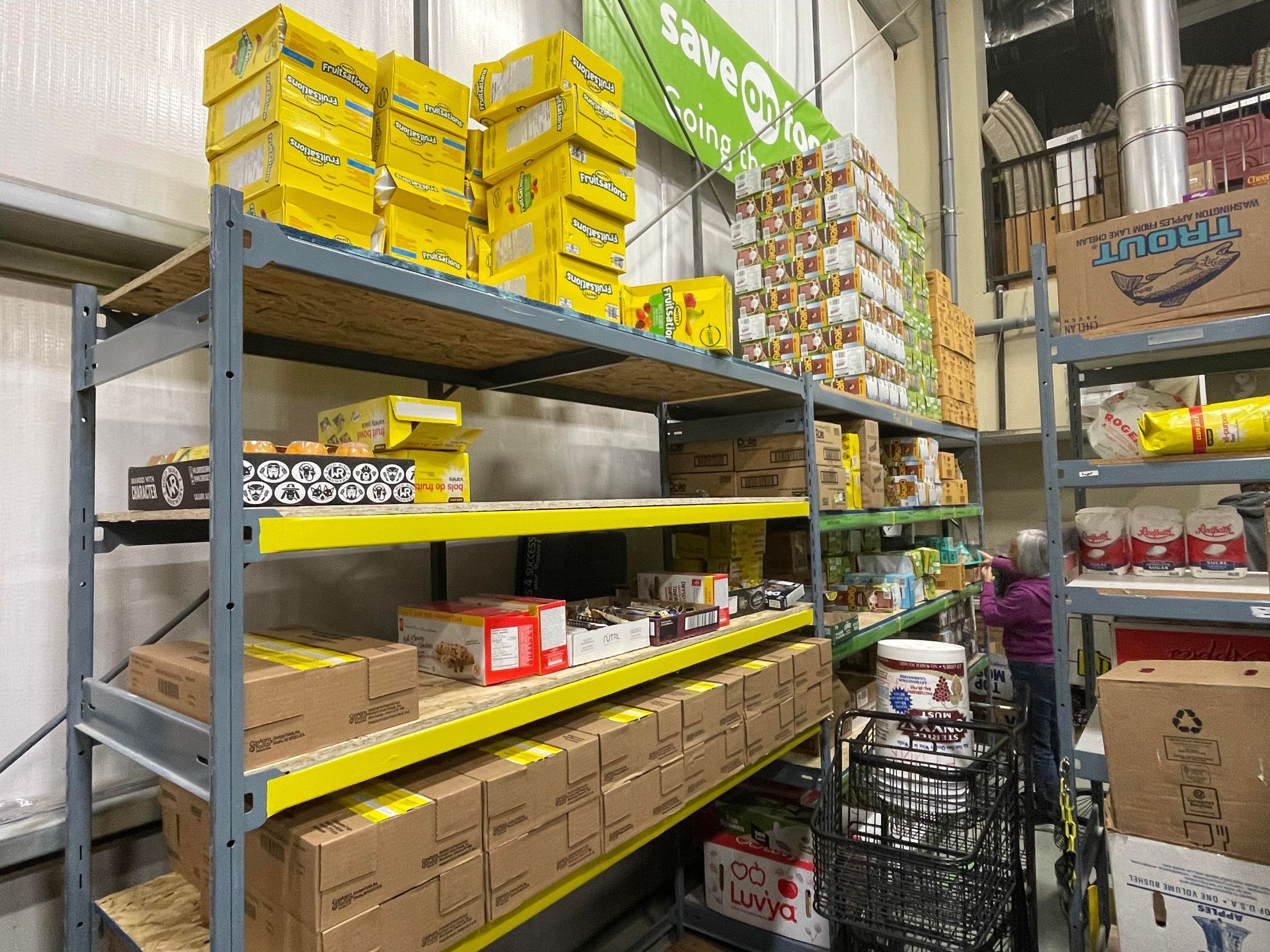 Volunteers helping out with Airdrie Food Banks Seasonal Sorting ...