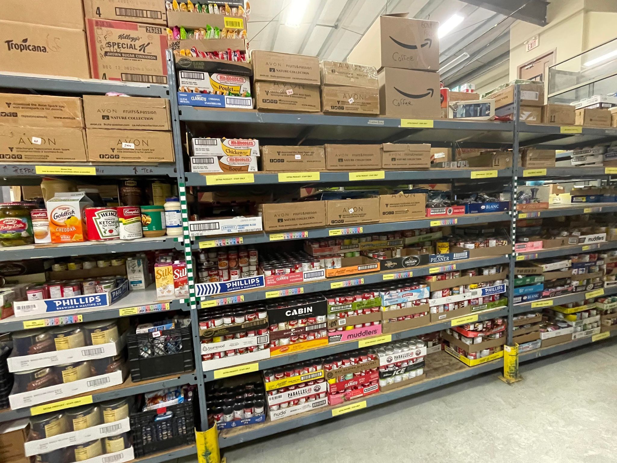 Volunteers helping out with Airdrie Food Banks Seasonal Sorting ...
