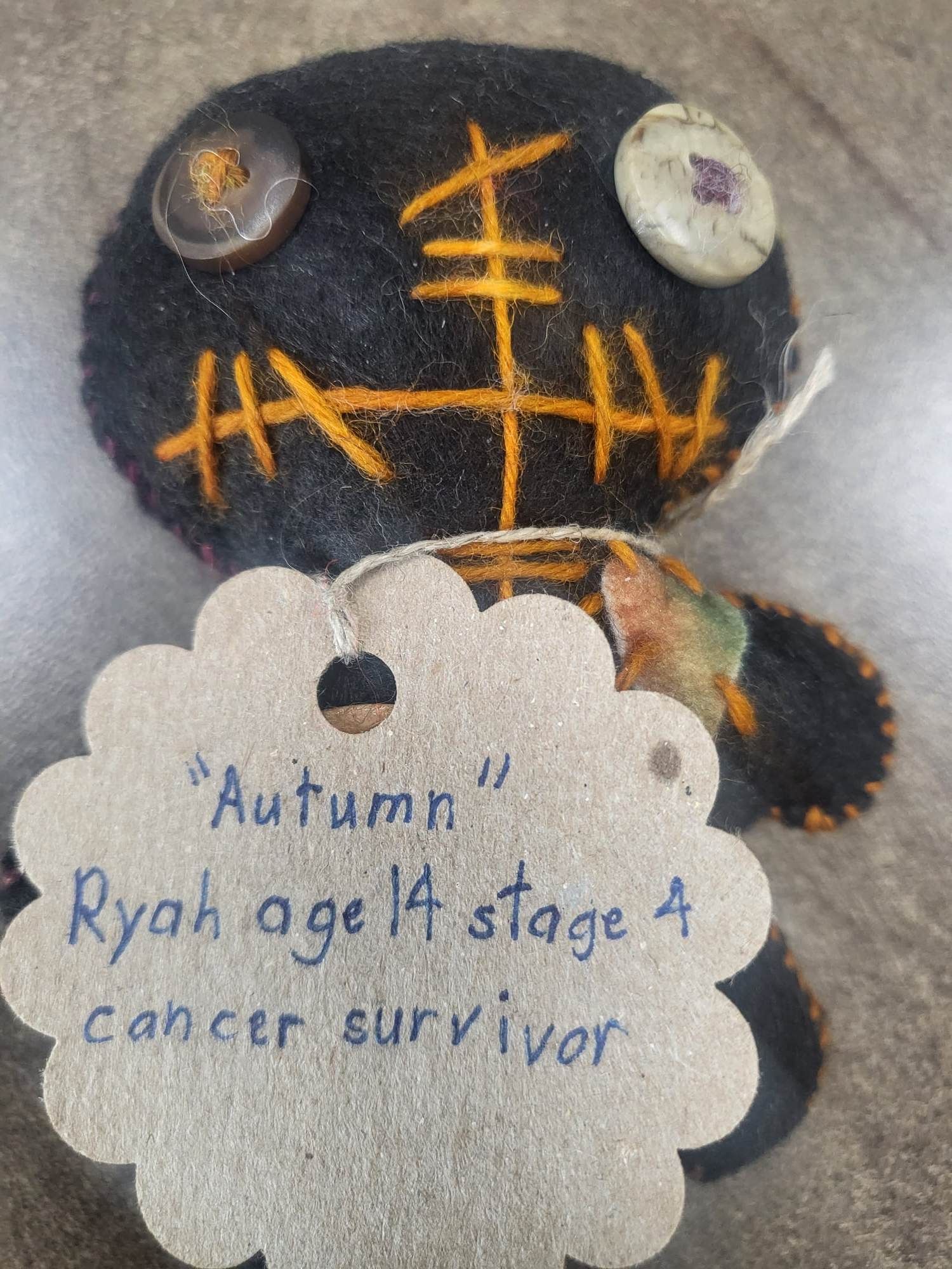 14-year-old cancer survivor sharing message of hope through handmade ...