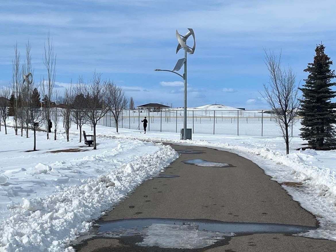 Airdrie Cross Country Ski Trail received positive feedback it's first ...