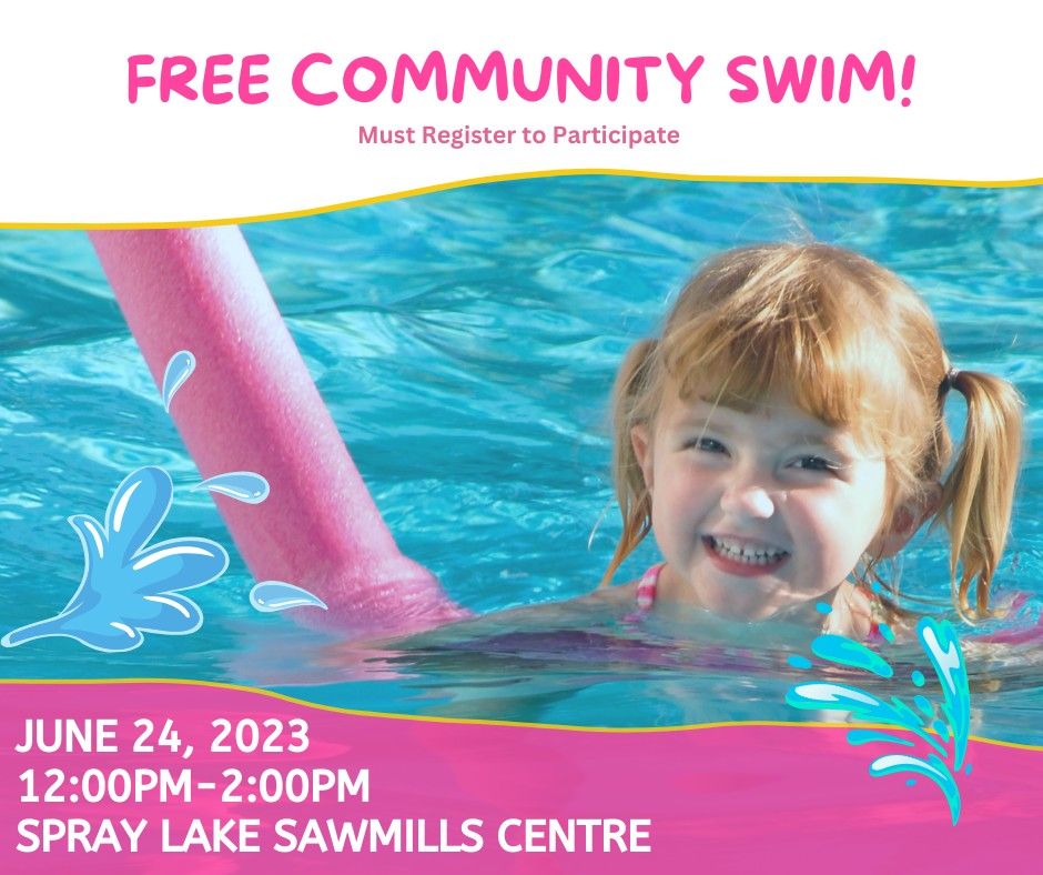 Dive into free community swimming tomorrow - CochraneNow: Cochrane ...