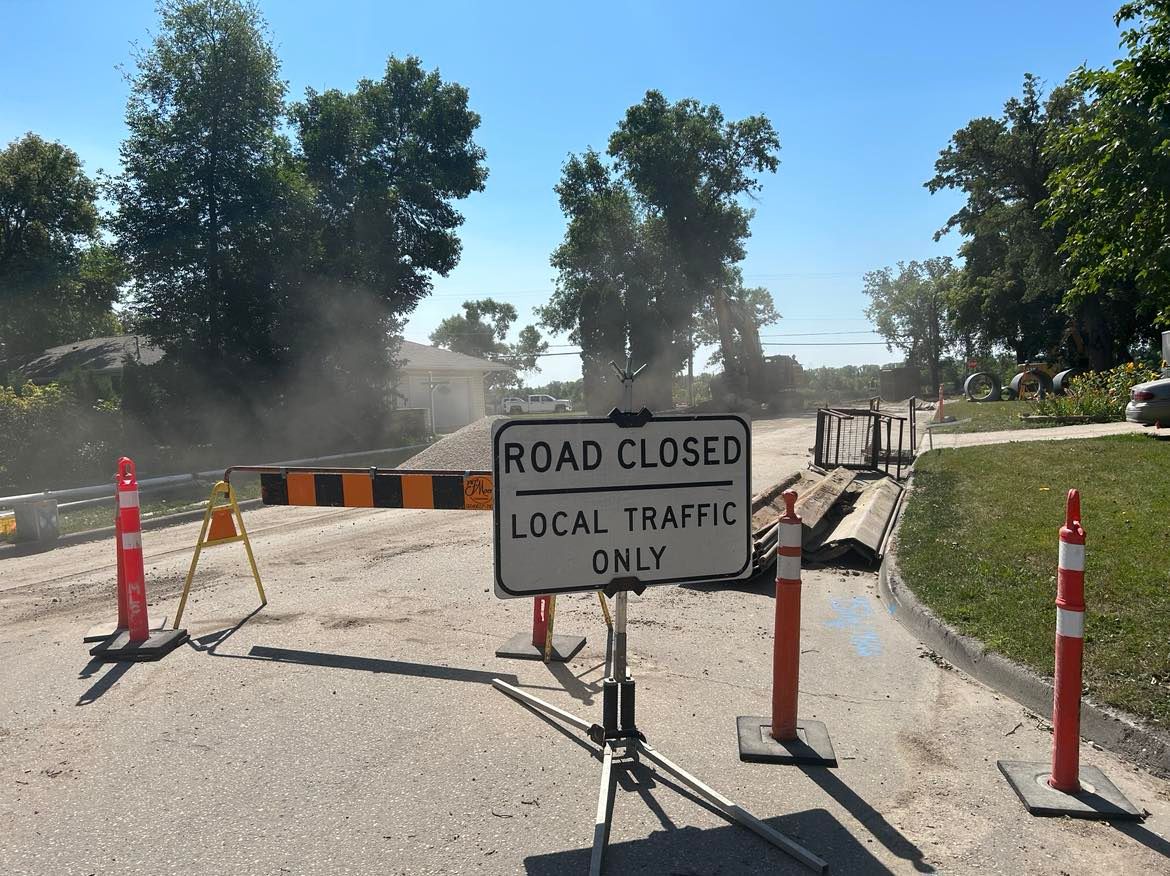 Crescent Road West reopens following installation of land drainage ...