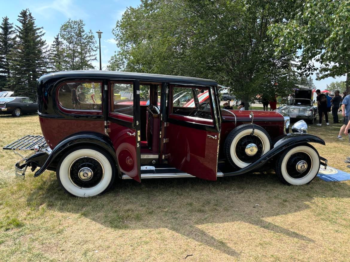 Rare 1930 Cadillac limousine steals the spotlight at Airdrie car show ...