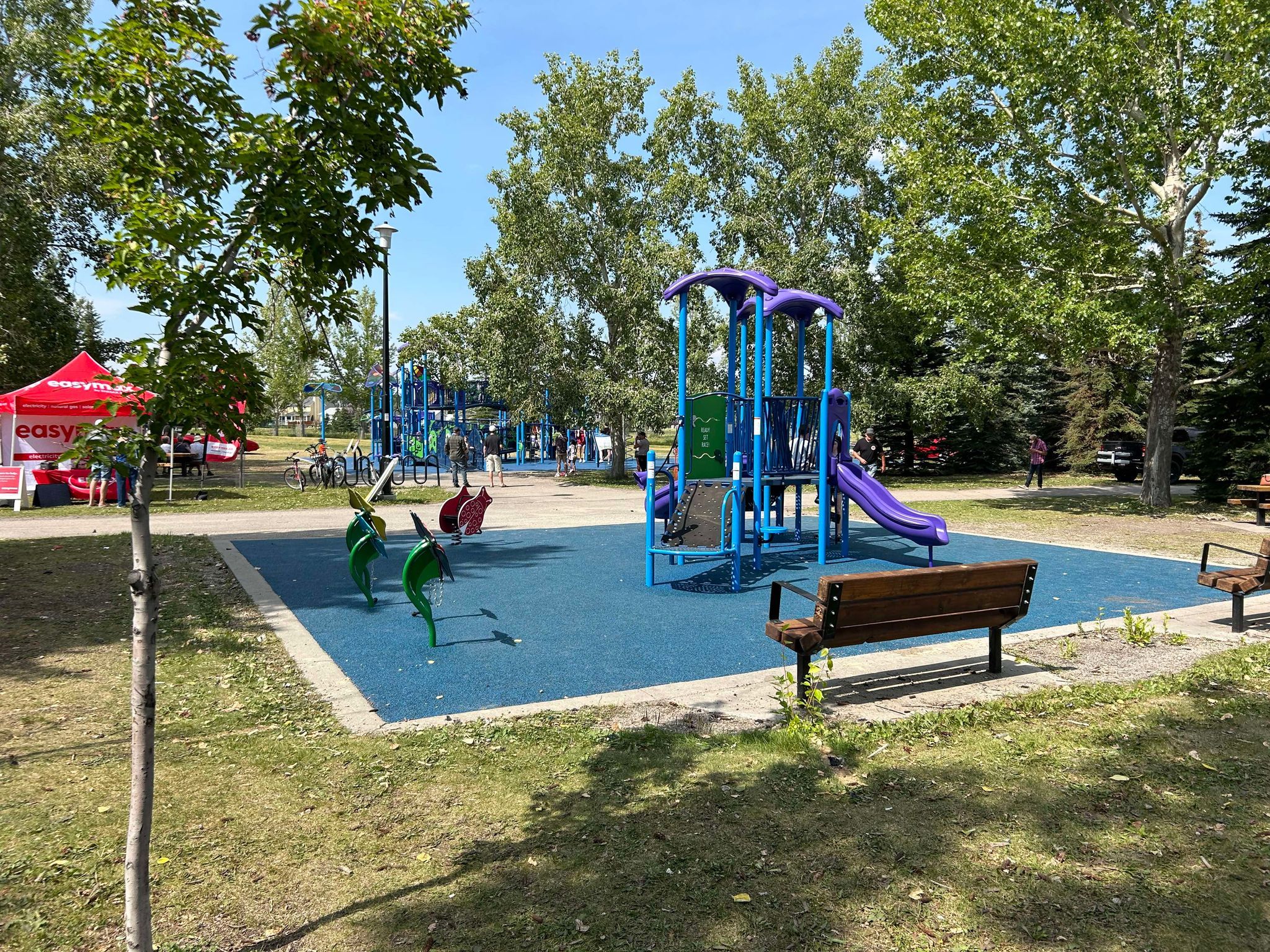 Nose Creek Park now home of largest playground in the city ...