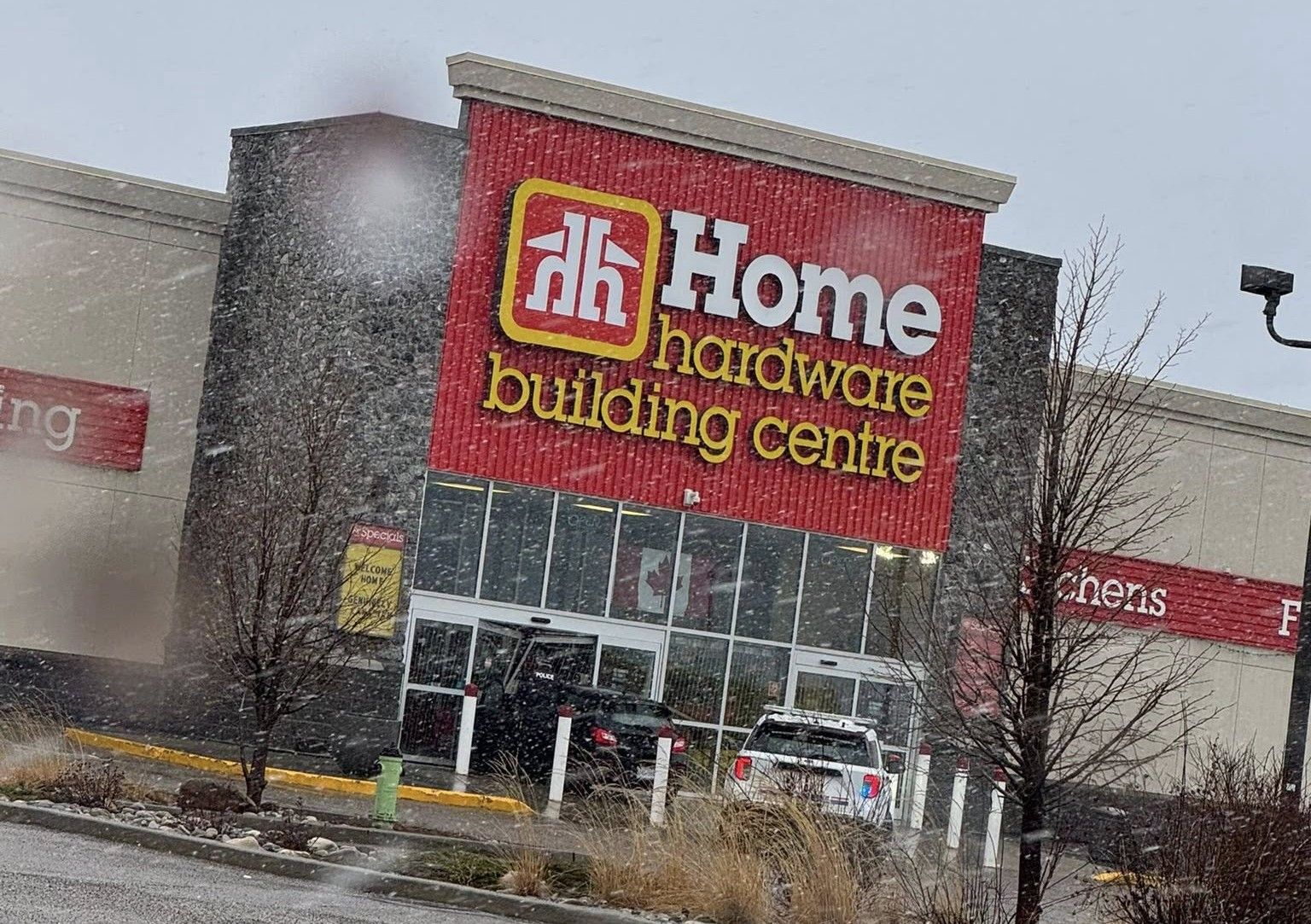 Vehicle incident prompts police response at Airdrie hardware store ...