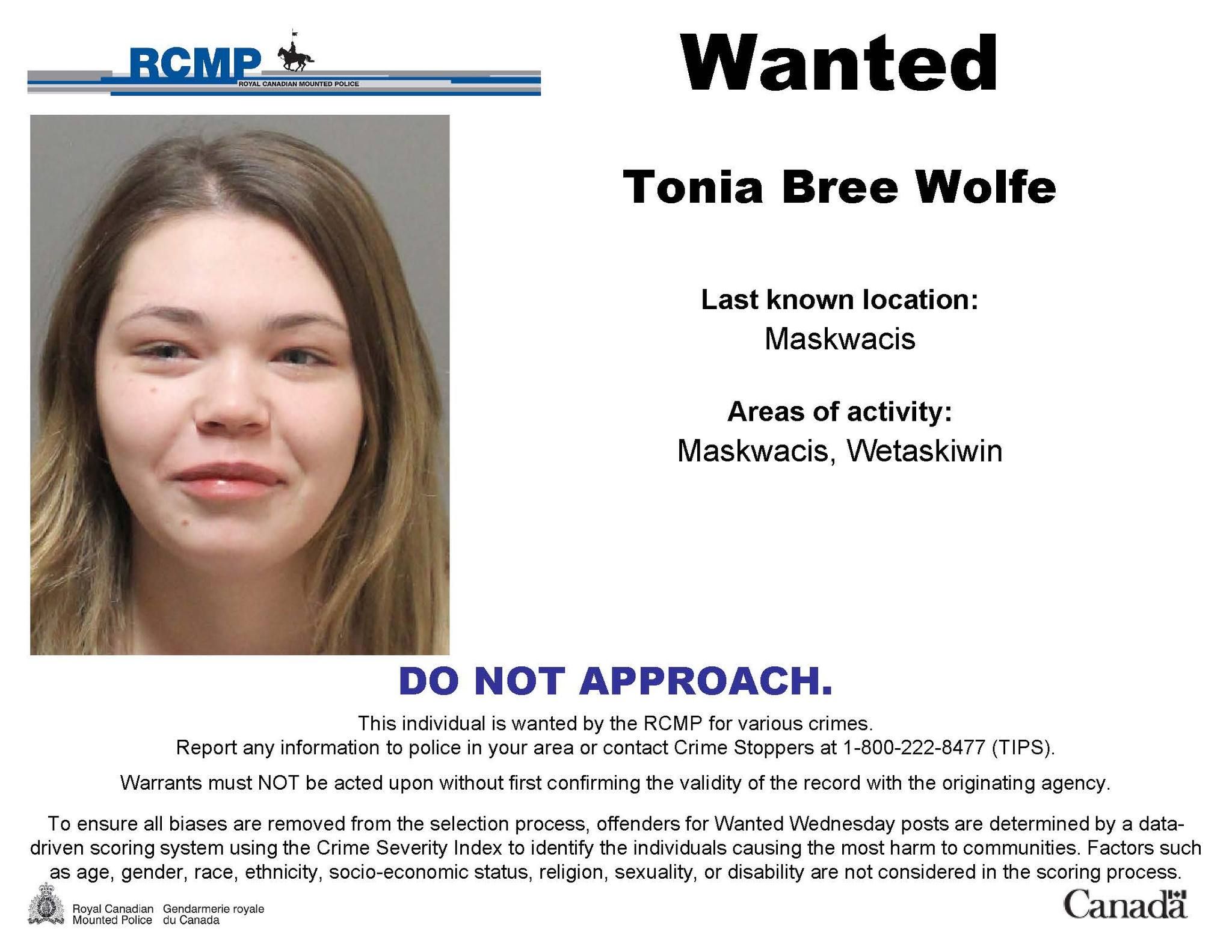 RCMP looking for suspect known to frequent Maskwacis and Wetaskiwin ...