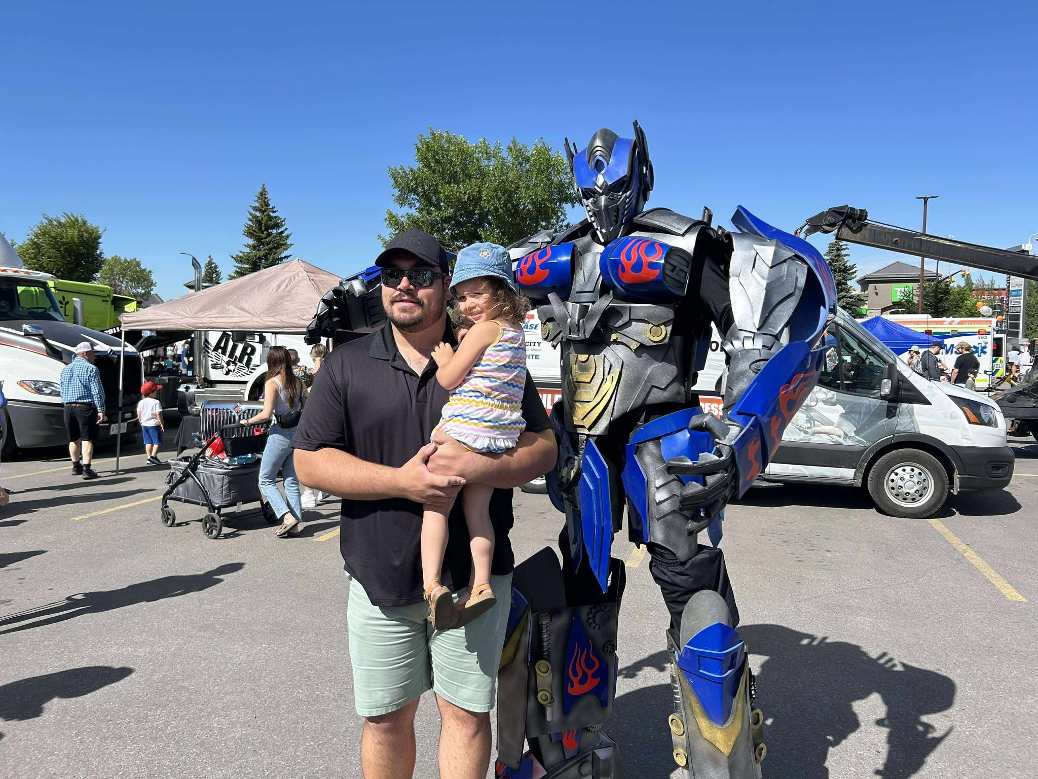 Big rigs and transformers wow kids at Airdrie Public Library ...