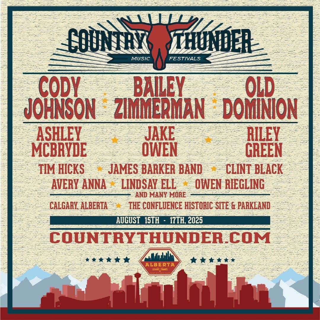 Last call to win your way into Country Thunder Alberta! - CochraneNow ...
