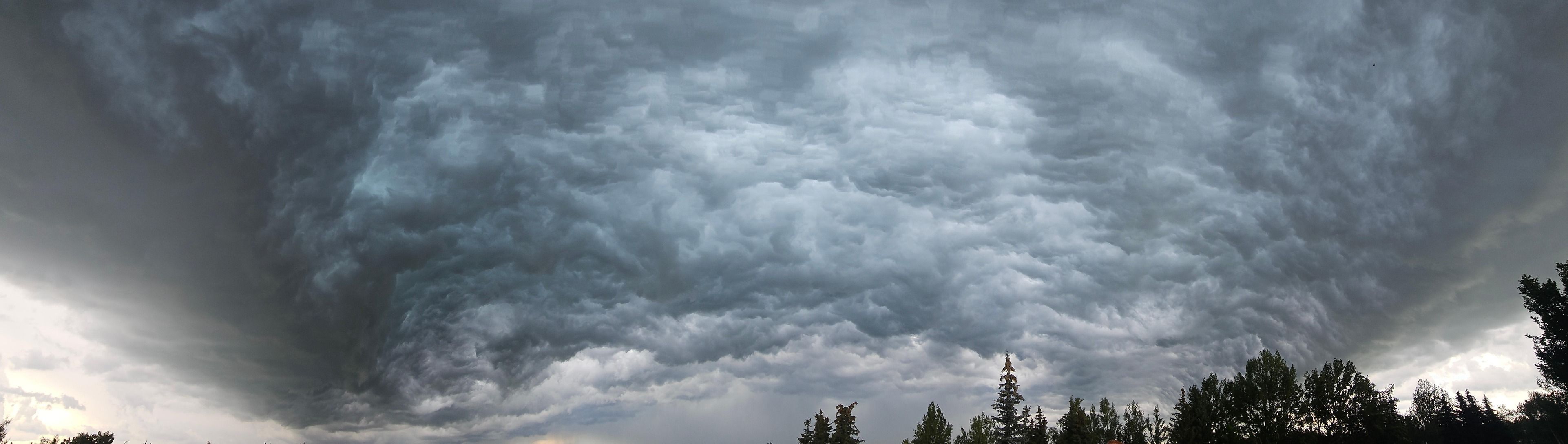 Caught on camera: Airdrie thunderstorm caps wet long weekend ...