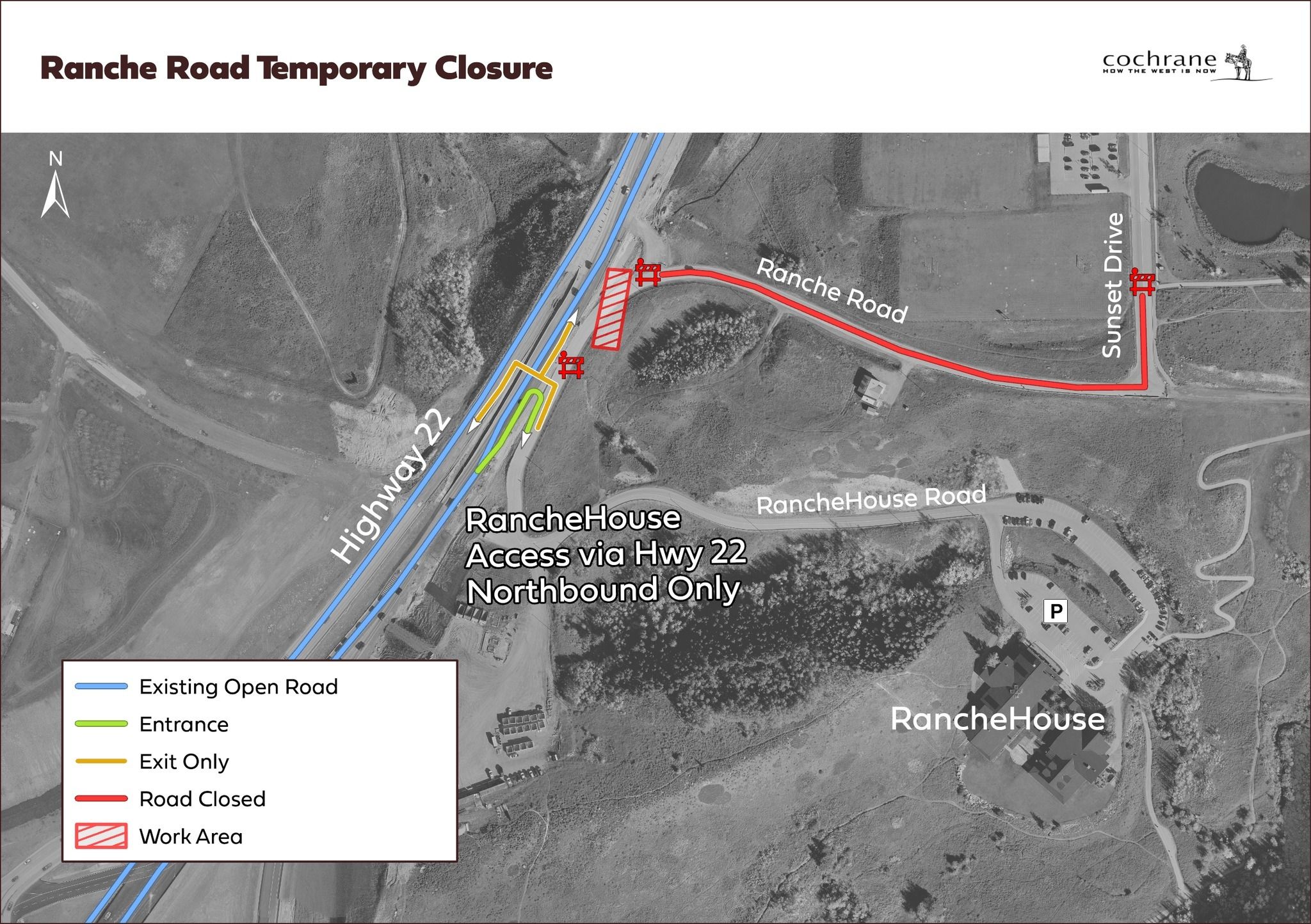 RancheHouse access shifts to detour next week - CochraneNow: Cochrane ...
