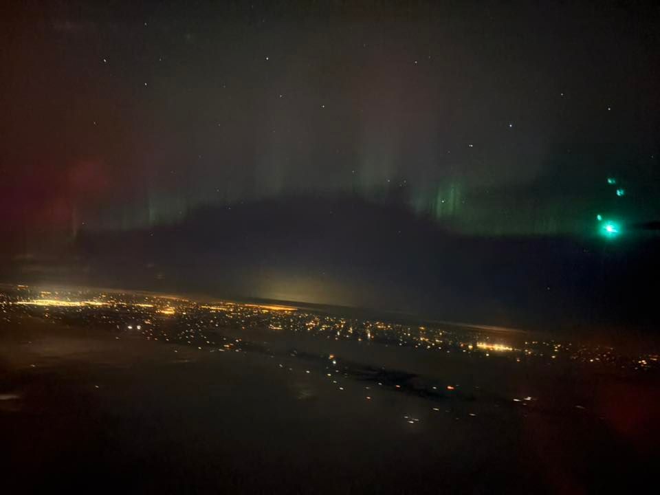 Round two: the northern lights return over Airdrie skies ...