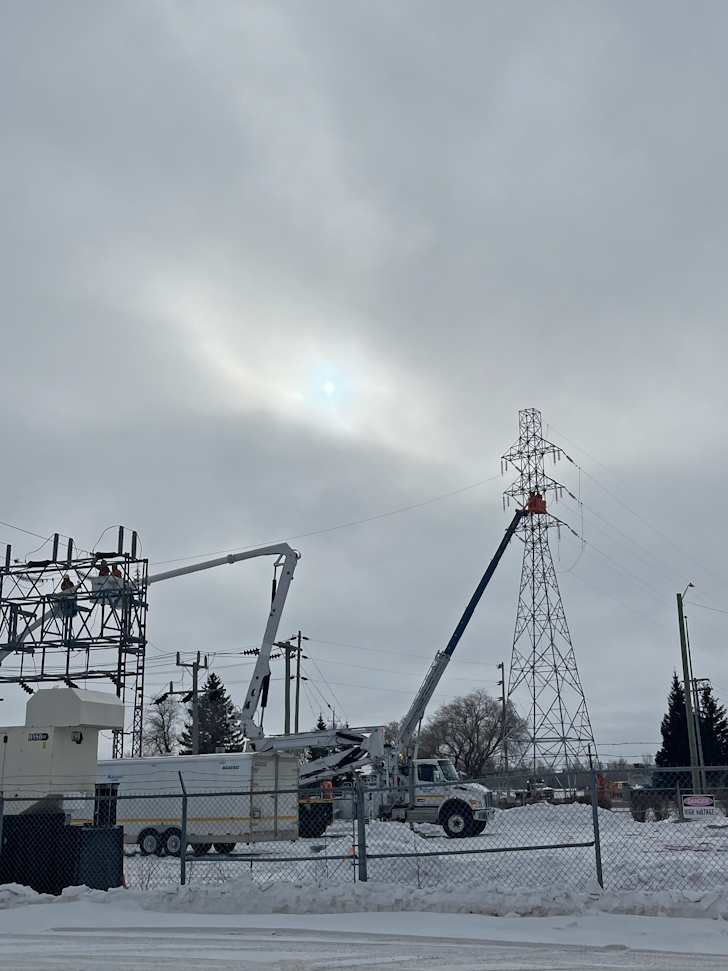 Lane restrictions in place on Saskatchewan Avenue East for transmission ...