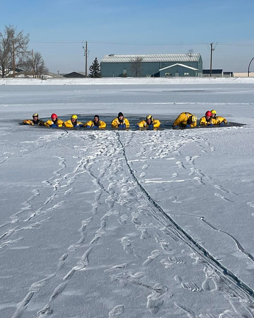 Vulcan County Regional Fire Services completes ice rescue training ...